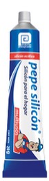 PEPE SILICON TUBO 20 GRS TRANSPARENTE BLISTER — SIGASA