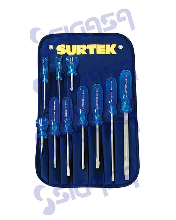Jgo surtek d02p desarmadores 10 pza profesional - Sigasa — SIGASA