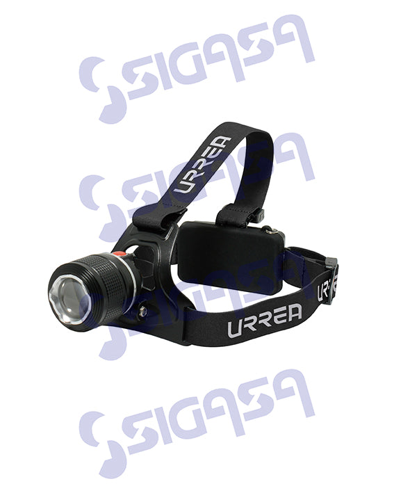 LINTERNA URREA LCR100 (SP1) PARA CABEZA 1000LM RECARGABLE — SIGASA