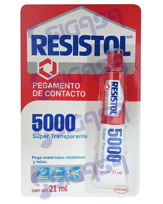 Resistol 5000 tubo 21 ml. super transparente - Sigasa — SIGASA