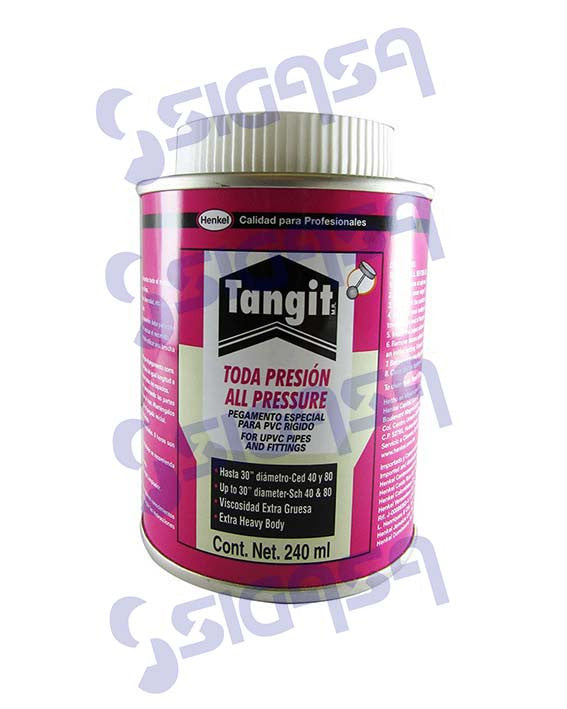 Tangit toda presion 240 ml. ttp-240 rosa - Sigasa — SIGASA