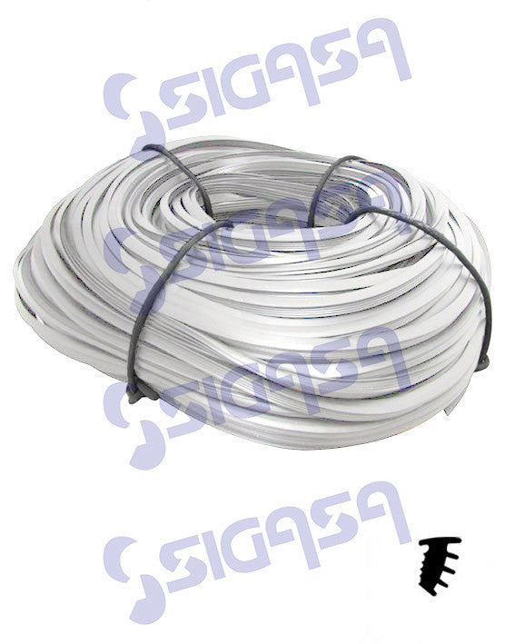 Vinilo pennsylvania pata de cochino 143-12 mm blanco (rollo 1 - Sigasa ...