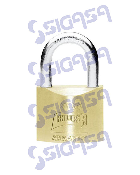 Candado phillips laton st-50 tubular - Sigasa — SIGASA