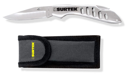 NAVAJA SURTEK 120562 ABATIBLE ACERO INOX — SIGASA