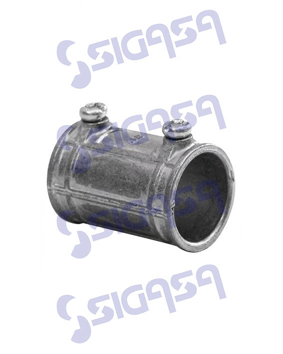 Cople conduit pared delgada galv. 19mm - 3/4" - Sigasa — SIGASA