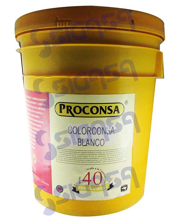 COLORCONSA BLANCO 19 LITROS PROCONSA — SIGASA